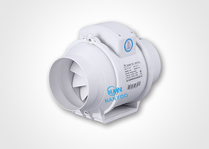 2- Speeds Plastic Housing Mixed Flow Duct Fan Ventilation Extractor Fan