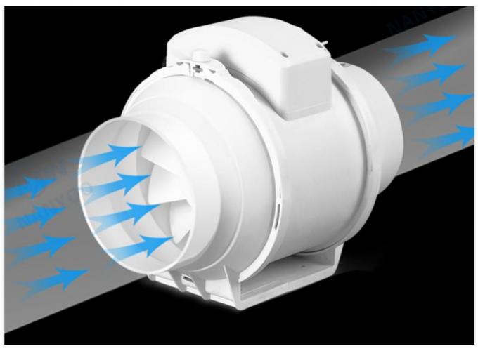 4 Inch Mixed Flow Duct Fan