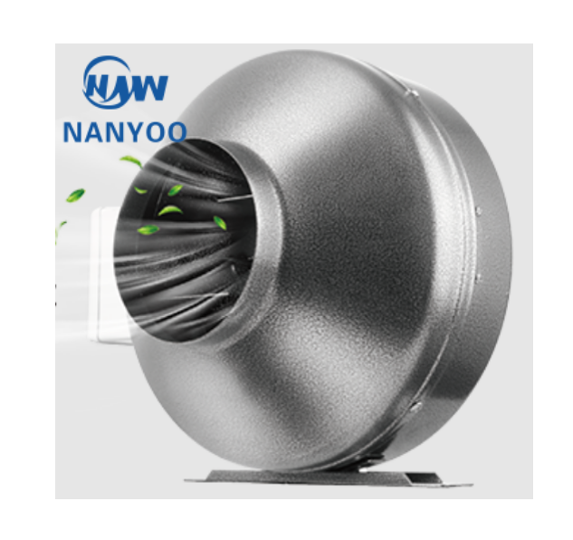 Circular Duct Centrifugal Fans In Galvanized Steel Casing for Main hall