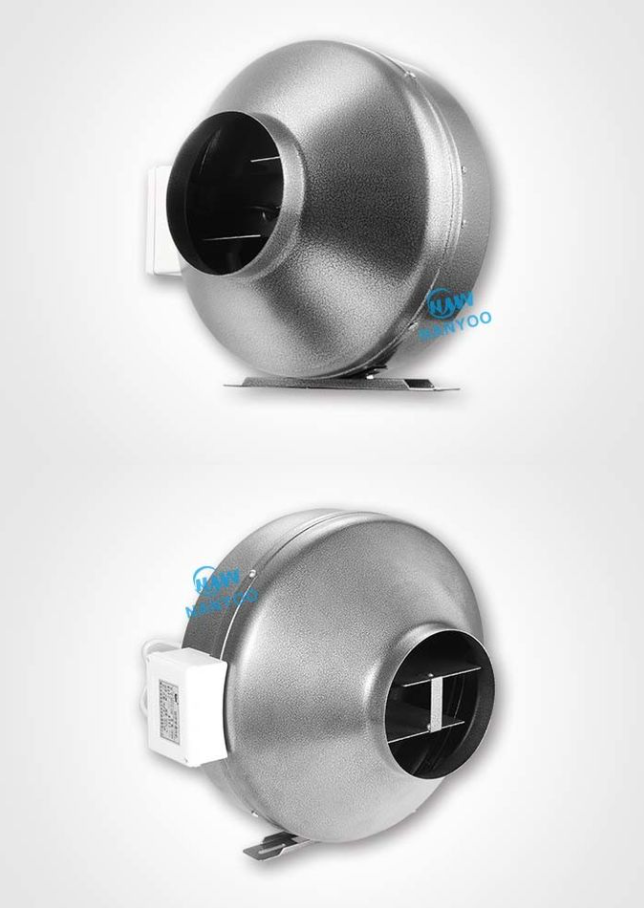 Circular Duct Centrifugal Fans In Galvanized Steel Casing for Main hall